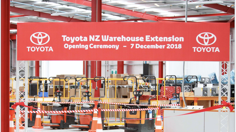 Autofile - News / Toyota NZ warehouse expansion